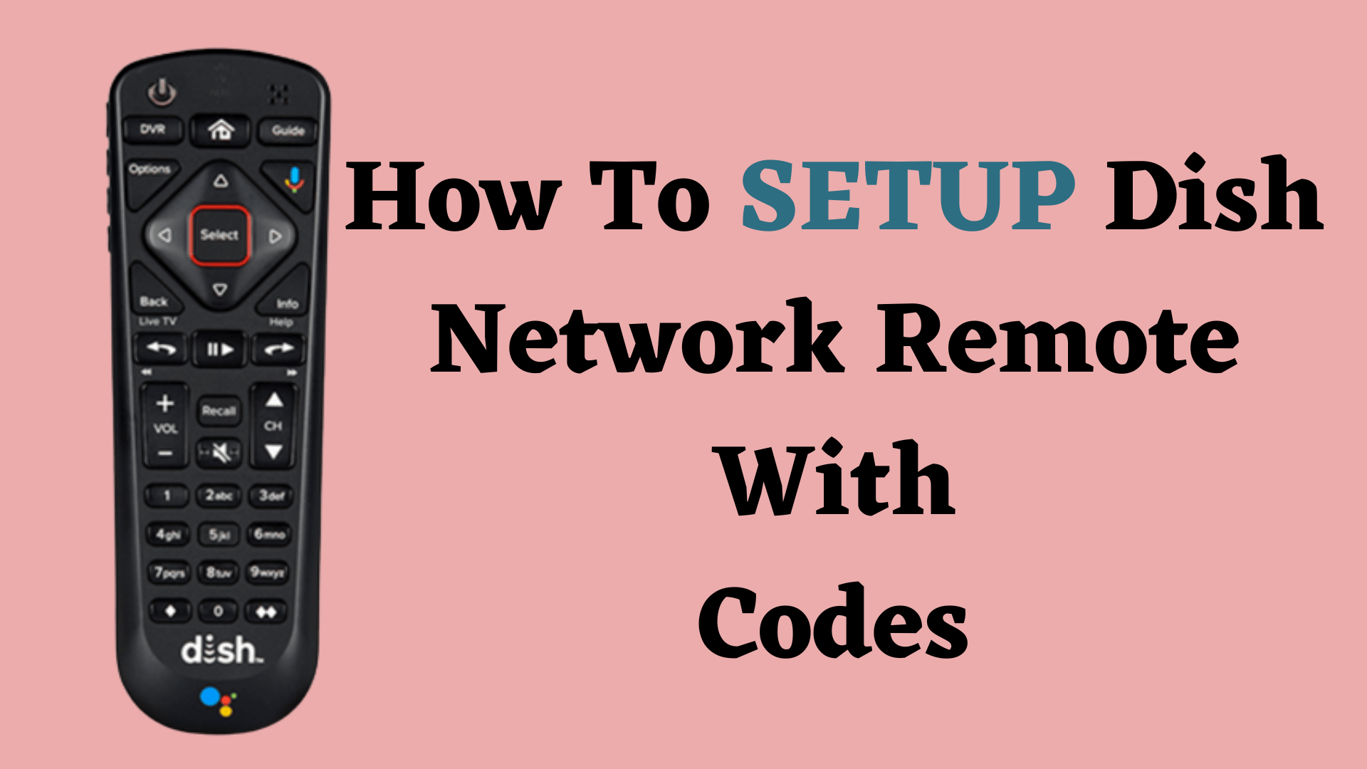 Dish Network Universal Remote Codes & Program - Remotes Replacement